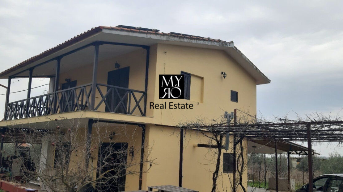 Μονοκατοικία δύο ορόφων σε αγροτεμάχιο 4000 τ.μ., Επαρχιακή οδός ...